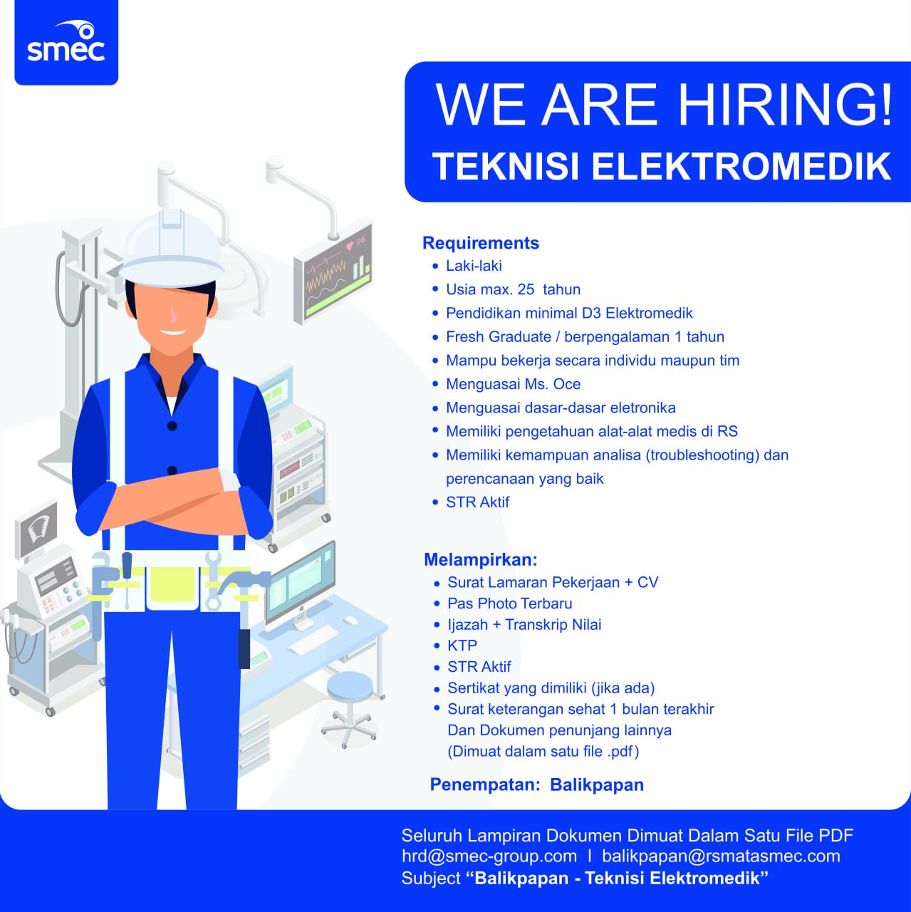 Lowongan Kerja Lulusan Teknik Elektromedis – PoLanKa